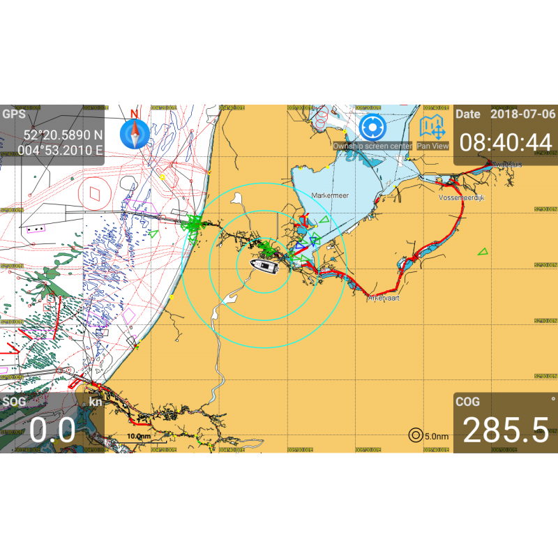 Xinuo XN60 10.1" Multi-Touch AIS Chartplotter
