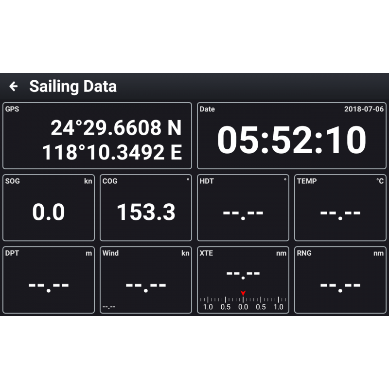 Xinuo XN60 10.1" Multi-Touch AIS Chartplotter